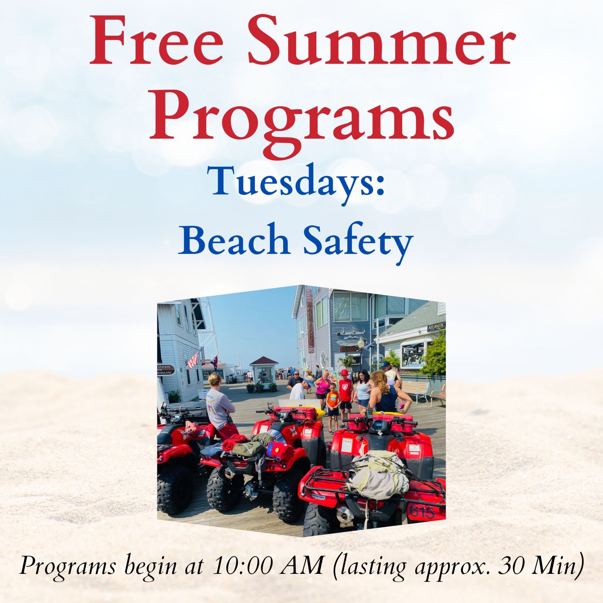 Beach Safety - Free Summer Program at Ocean City Life-Saving Station Museum