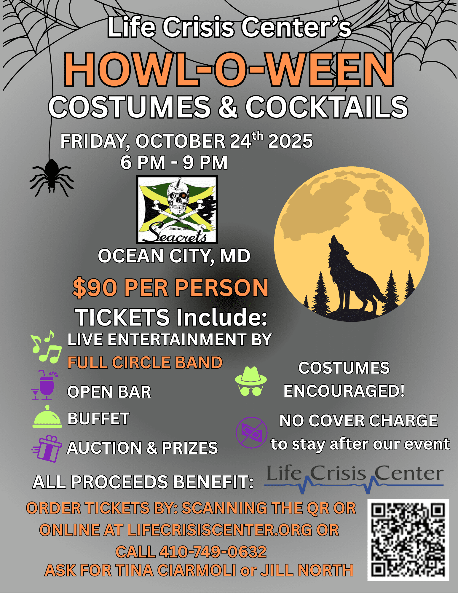 Howl-O-Ween Costumes and Cocktails