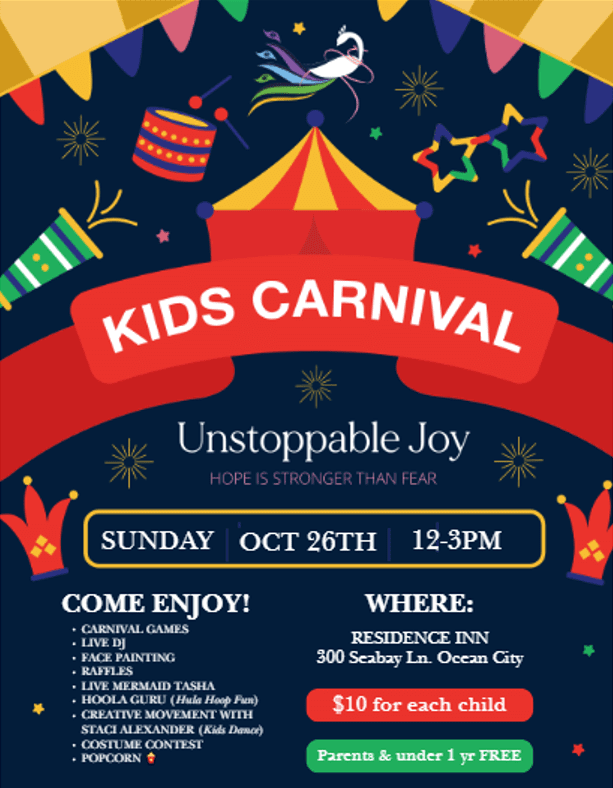 Kids Carnival ~ Unstoppable Joy